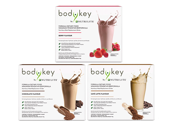 BODYKEY BY NUTRILITE MEAL REPLACEMENT SHAKE (CHOCOLATE)